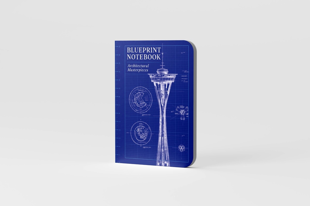 Blueprint Notebook: Architectural Masterpieces | Dokument Press Sverige